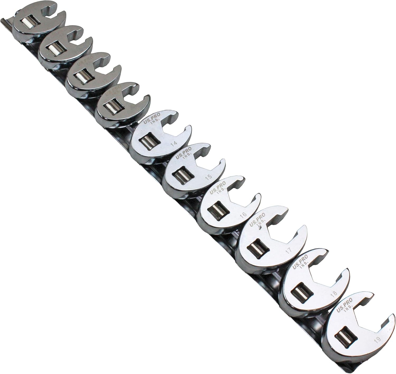 US PRO B2054 Industrial 10pc 3/8″ dr Crowfoot Crowsfeet Crows Foot ...