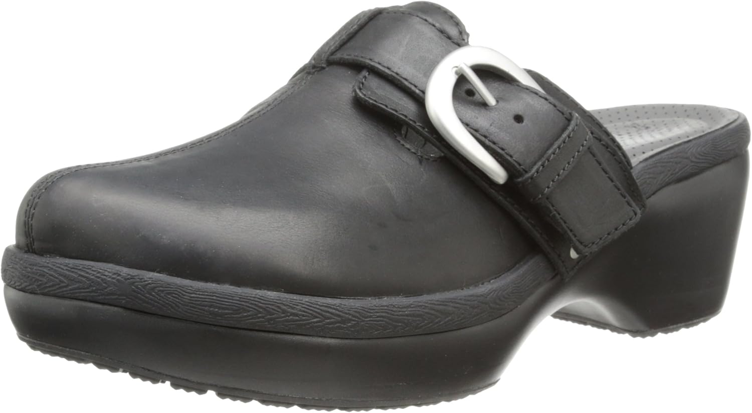 Crocs Damen Cobbler Buckle Clogs, Schwarz (Black/Black), 42-43: Amazon ...
