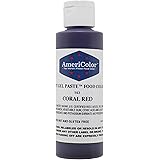 Amazon.com: Americolor Soft Gel Paste Food Color, 4.5-Ounce, Tulip Red ...