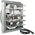 Amazon.com: KEN BROWN 20 Inch Shutter Exhaust Fan With 1.65 Meters ...