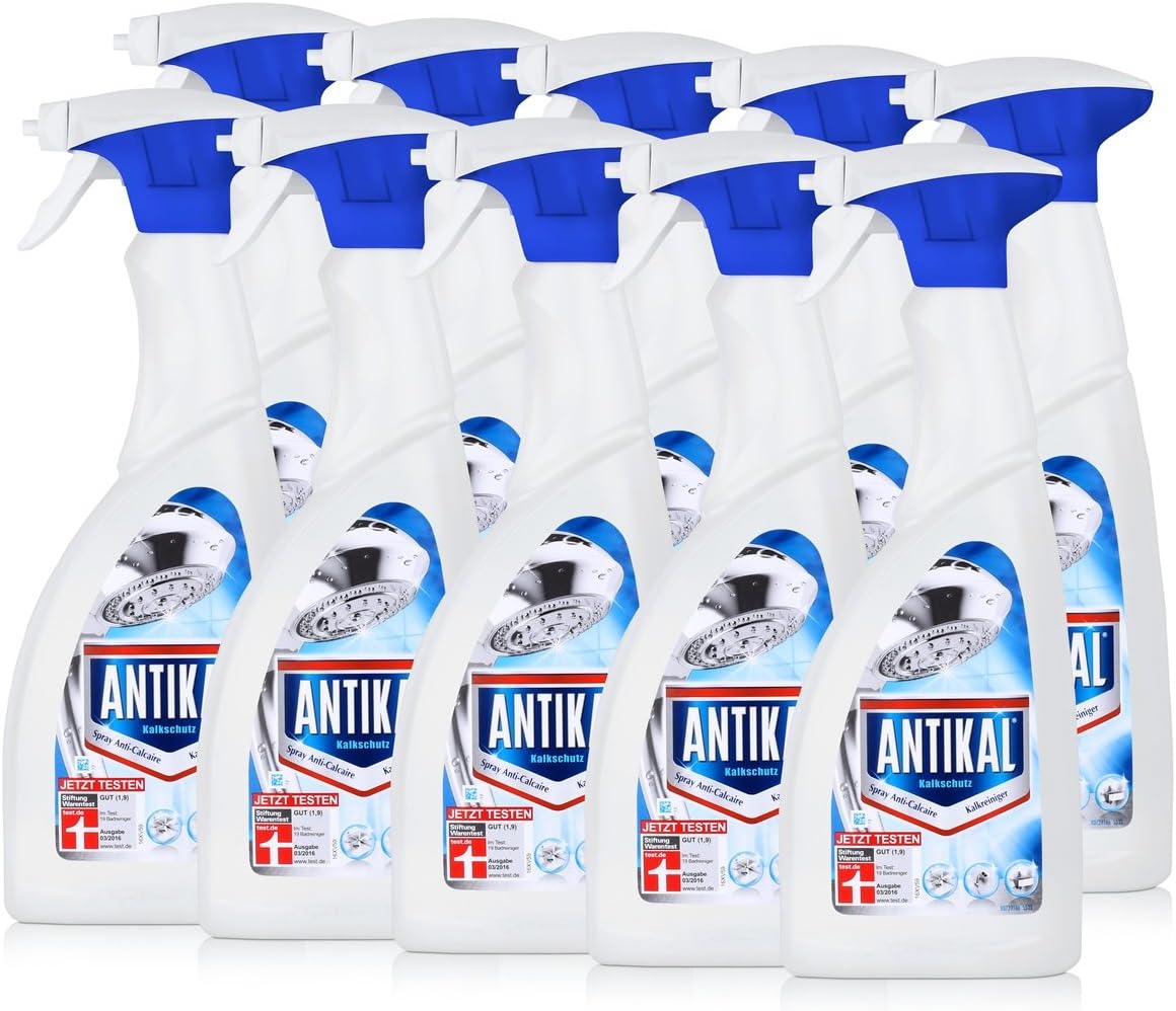 Antikal Kalkreiniger Spray 750ml - Entfernt hartnäckige Kalkbeläge ...