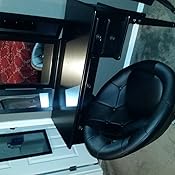 Amazon.com: Coaster 7060 Round Back Swivel Chair, Hydraulic Lift & Tilt ...