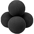Amazon.com: Skyflame 6 Inch Ceramic Fire Balls, Set of 4 Black Round ...