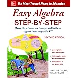 Easy Algebra Step-by-Step, Third Edition: McCune, Sandra Luna, Clark ...