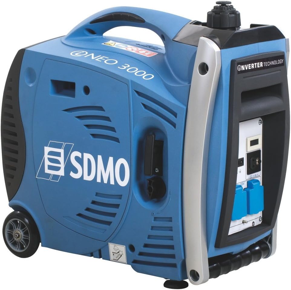 SDMO Inverter Neo 3000 (2.6kW - 230V and 12V) Suitcase Style Silent ...