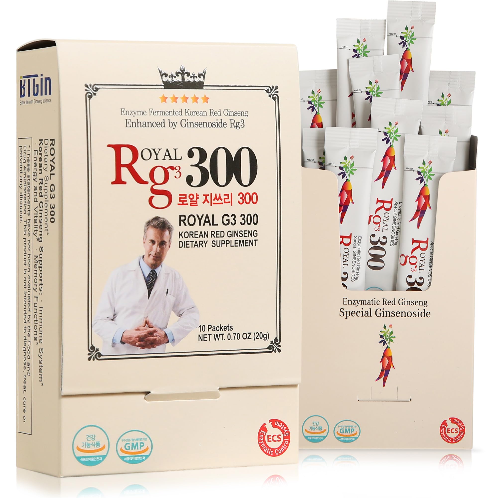 Mua RG3 300- Ginsenosides Rg3 Enhanced (Rg3 : 50mg/Sachet) Korean Red ...