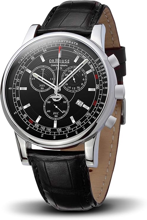 Dr. House - 7123 - Montre Homme - Quartz Analogique - Chronographe ...