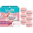 Amazon.com: Gillette Venus ComfortGlide Womens Razor Blade Refills, 6 ...