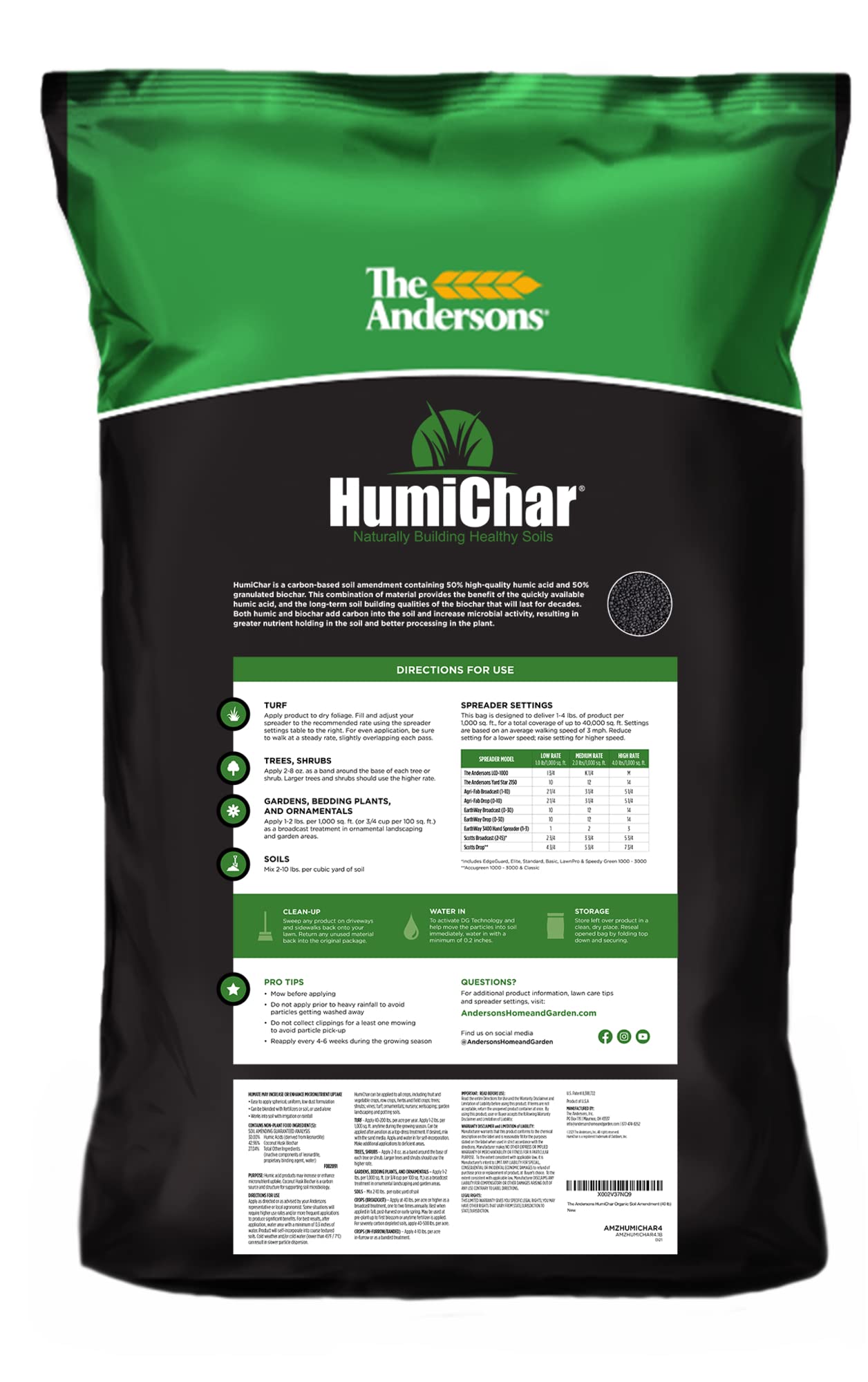Mua The Andersons HumiChar Organic Soil Amendment with Humic Acid and ...