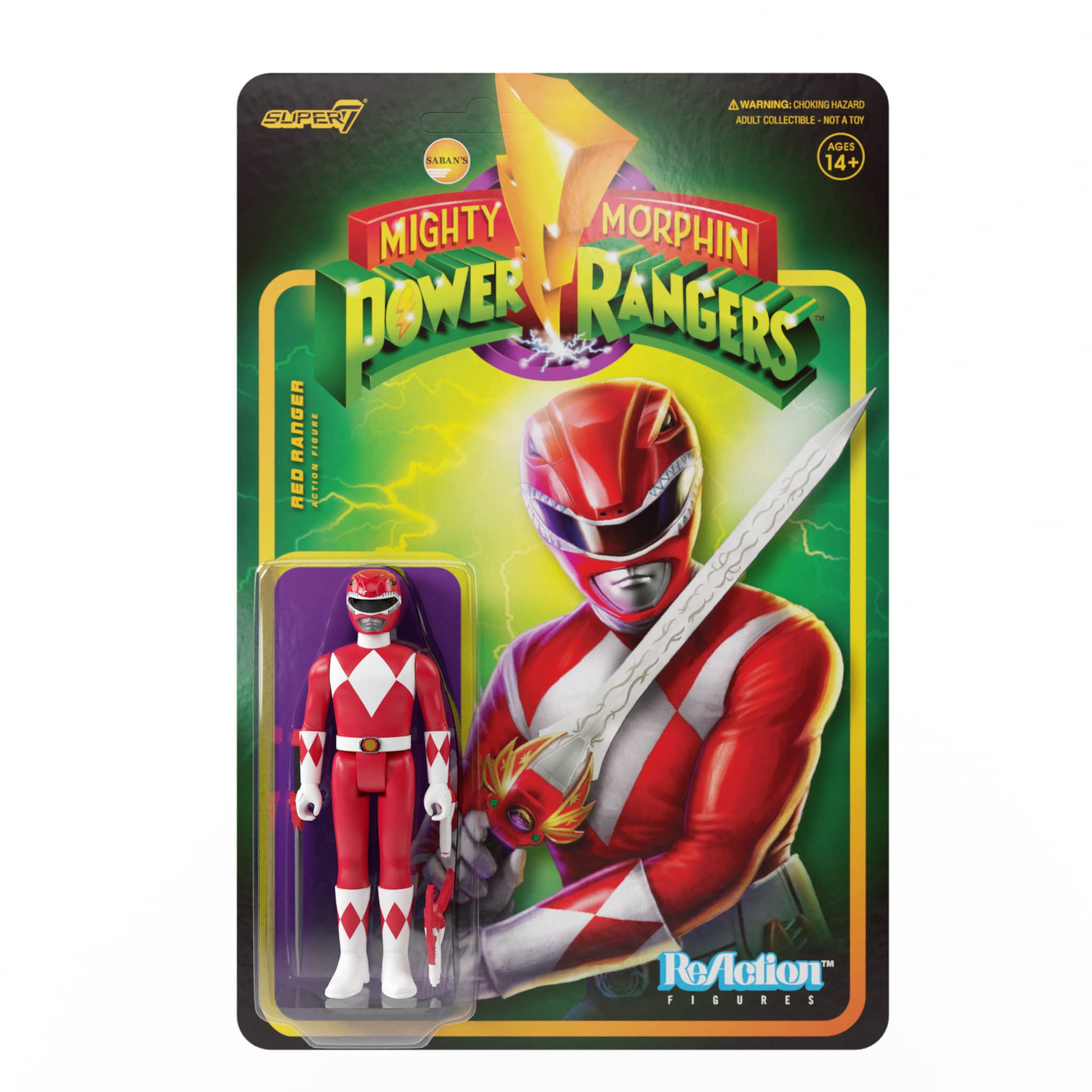 Mua Mighty Morphin Power Rangers Reaction Figure Wave 1 - Red Ranger ...