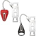Sleep EZ Portable Door Lock - Set of 2 Travel Door Locks for Hotel Room ...