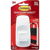 Amazon.com: Command 7.5 lb Jumbo Utility Hook, 2 Hooks and 4 Command ...
