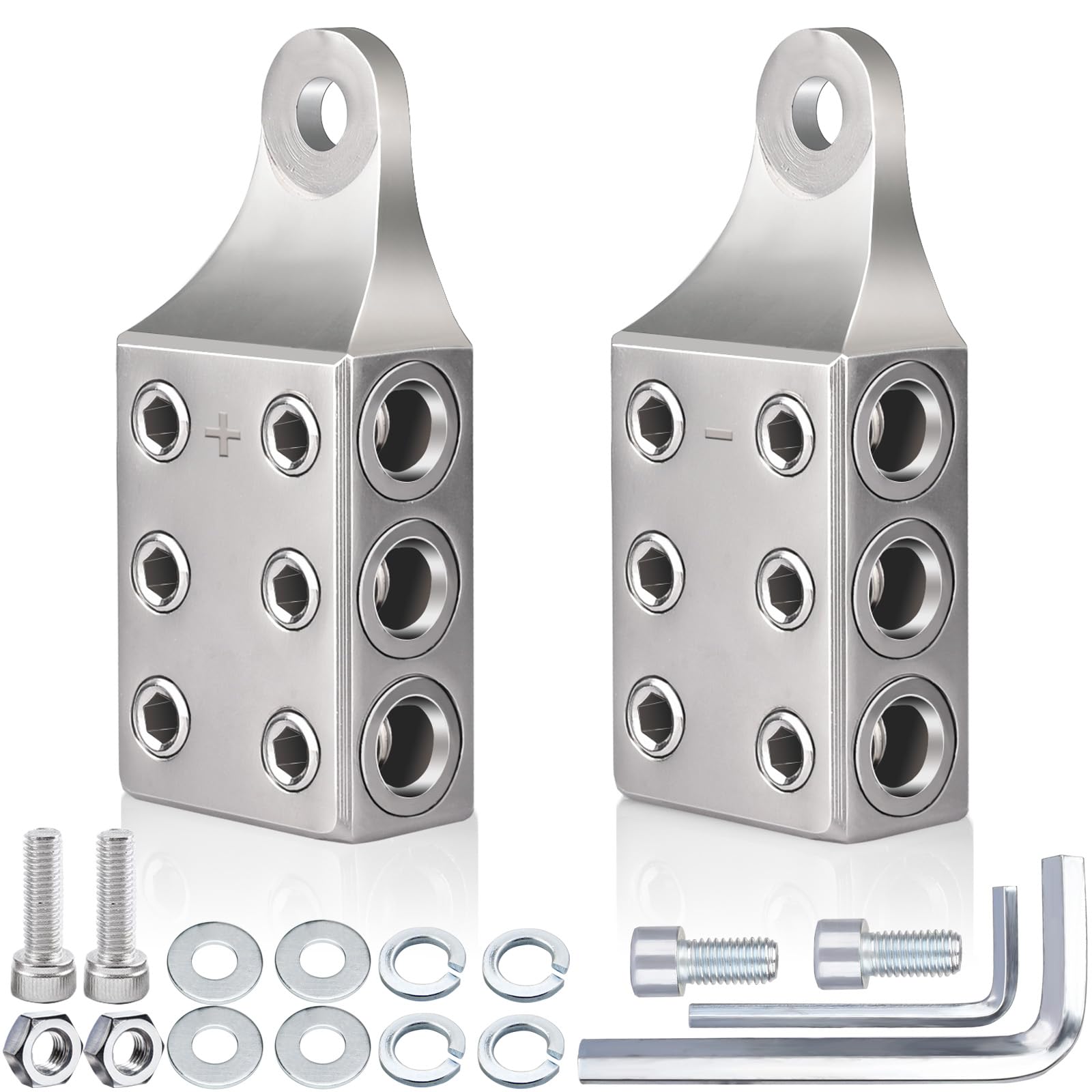 COROTC Battery Post Terminals,1/0,1,2,3,4,5,6AWG Gauge Top Post Battery ...