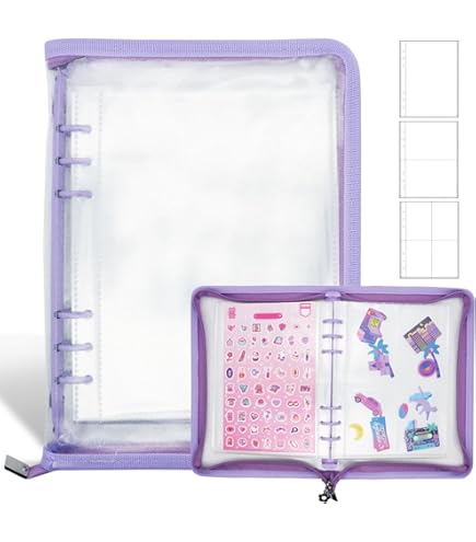 Sticker Display Sticker Storage Organizer Album Reusable Sticker Book