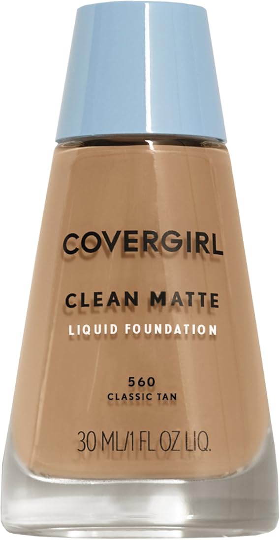 COVERGIRL - Clean Matte Liquid Foundation - Packaging May Vary: Amazon ...