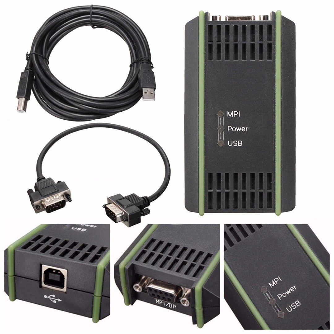 JIAN YA NA A2 PC USB Programming Cable for Siemens Simatic S7-200 PLC ...