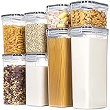 Amazon.com - Airtight Food Storage Containers with Lids, CHEFSTORY 8 ...