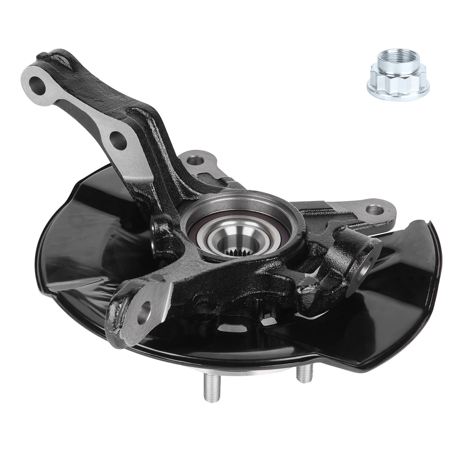 Front Right Steering Knuckle & Wheel Bearing Hub Assembly for Honda ...