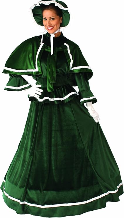 Amazon.com: Alexanders Costumes Dickens Christmas Dress: Clothing