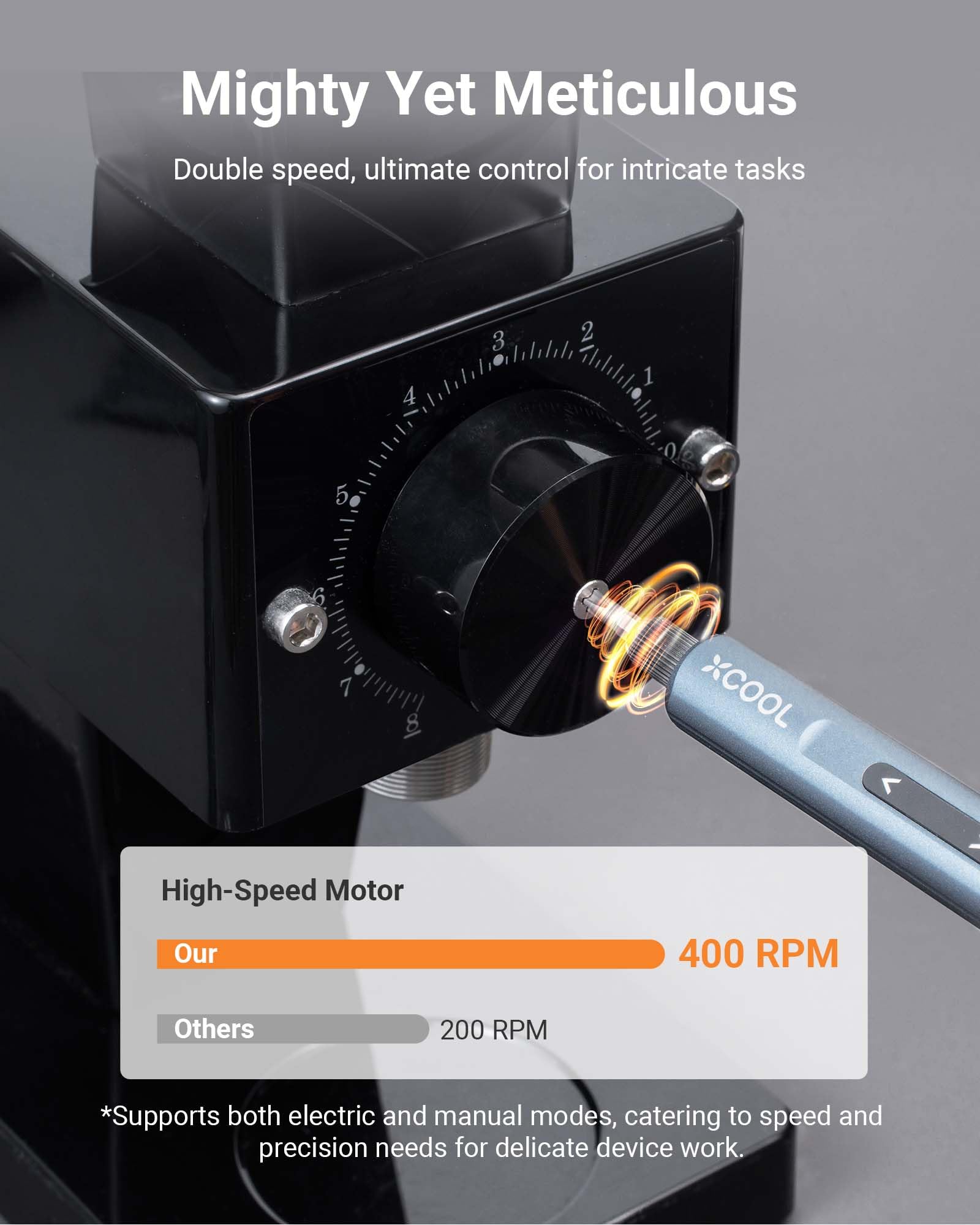 Mua xCool Mini Electric Screwdriver Set with Drill Bits, 52-in-1 400RPM ...