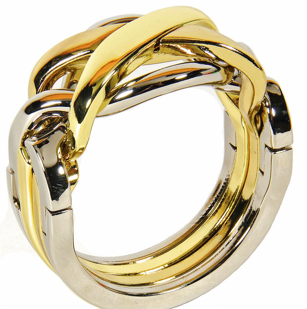 Buy RING Hanayama Cast Metal Brainteaser Puzzle Online at Low Prices in ...