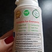 Improved Magnesium Glycinate Formula 500mg = Ideal Strength 100 Vegan ...