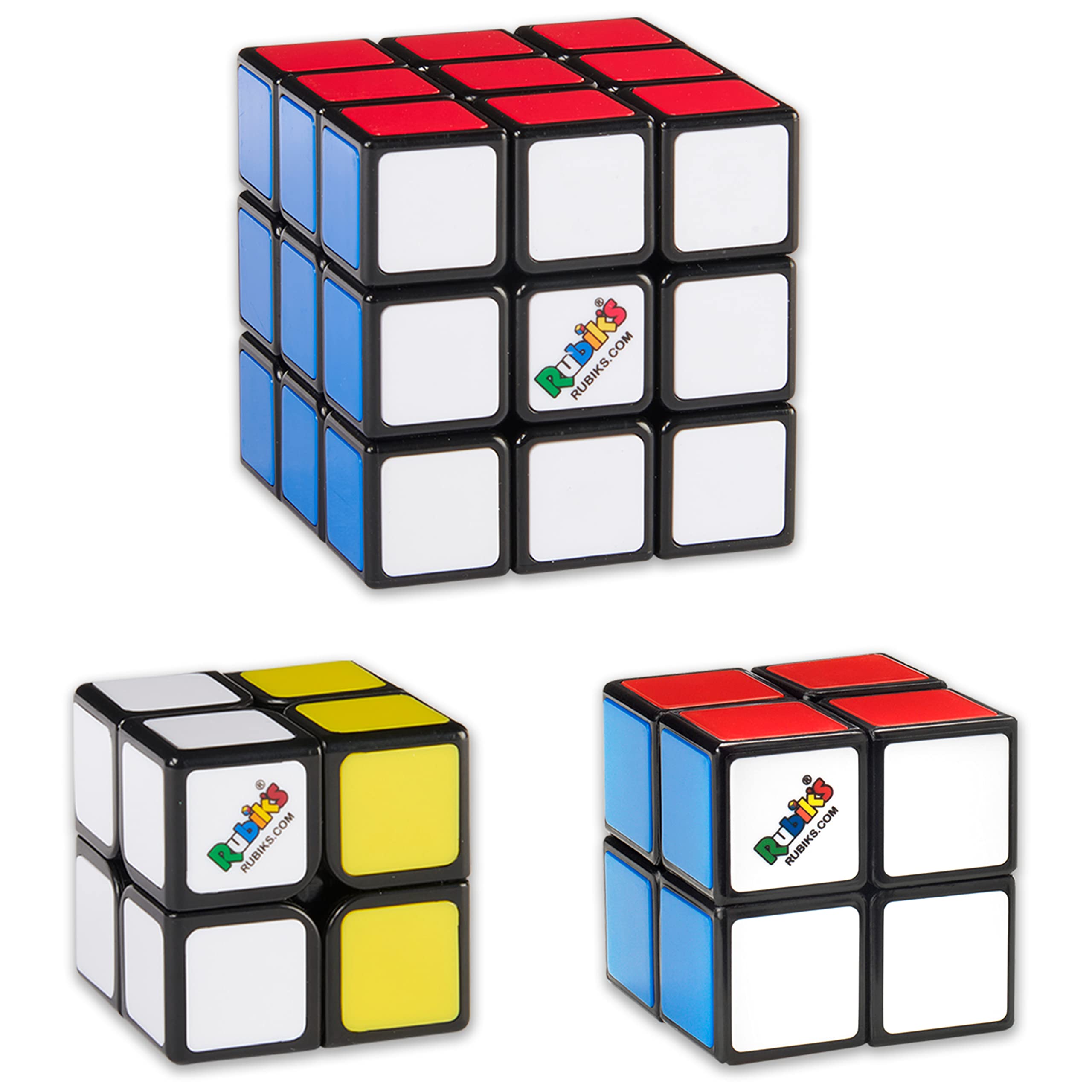 Rubik’s Cube, Learn to Solve Bundle: Original 3x3 Rubik's Cube & 2x2 ...
