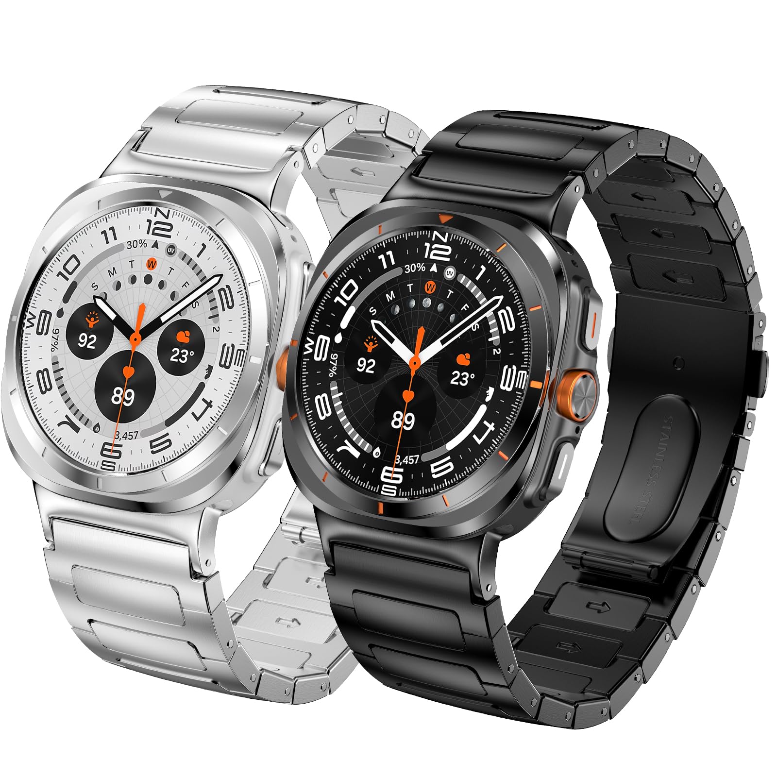 KOREDA No Gap Bands Compatible with Samsung Galaxy Watch Ultra 47mm for ...