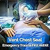 Occlusive-Chest-Seal First-Aid-Kit-Sterile Suitable-for-Open-Chest ...
