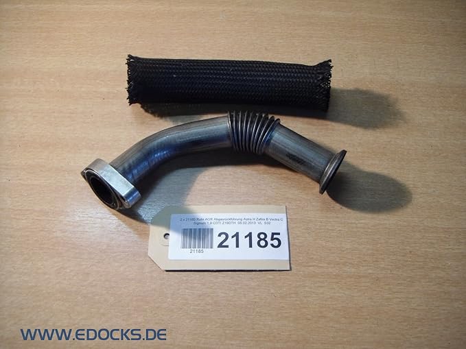 Rohr AGR Abgasrückführung Astra H Zafira B Vectra C Signum 1,9 CDTI ...