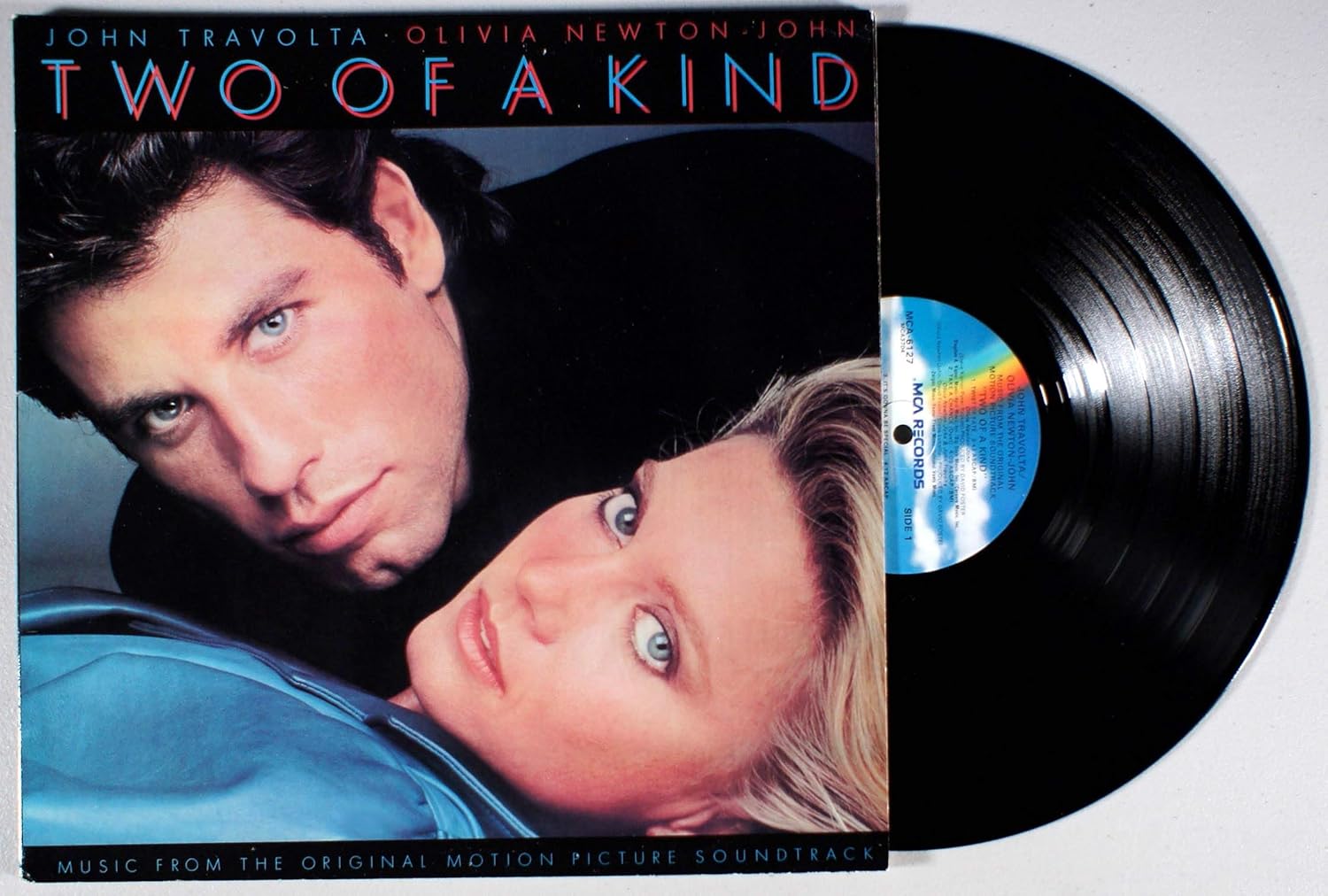 Two of a kind (soundtrack, 1983, & Olivia Newton-John) [VINYL]: Amazon ...