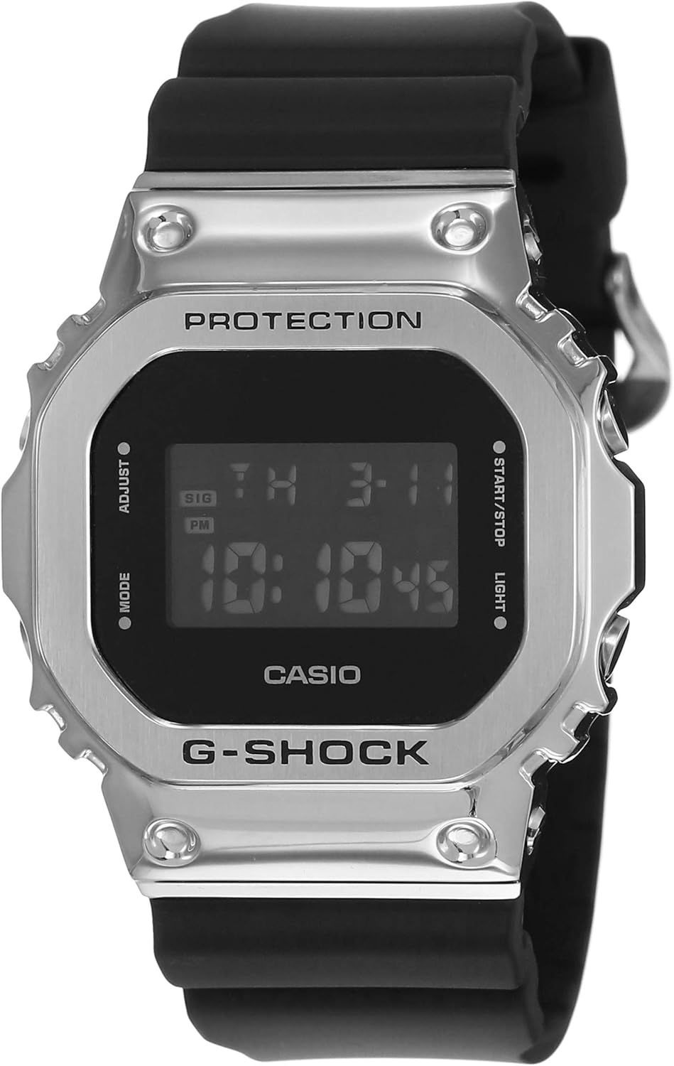 Buy Casio G-Shock Origin Digital Black Dial Men's Watch GM-5600-1DR ...
