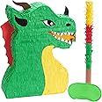 Amazon.com: Dragon Pinata - Dinosaur Party Supplies Dino Pinata Bundle ...