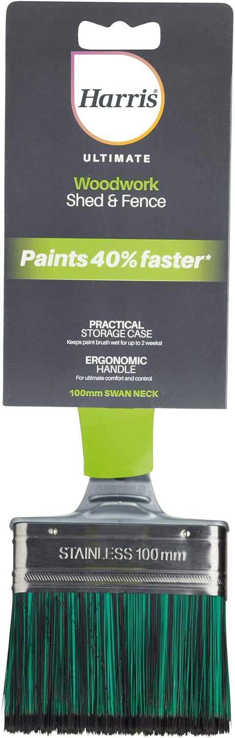 Harris Exterior Paint Brush, Grey, Regular – BigaMart