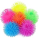 Amazon.com: Kicko Puffer Balls - Assorted Colors, Spiky Balls for Kids ...
