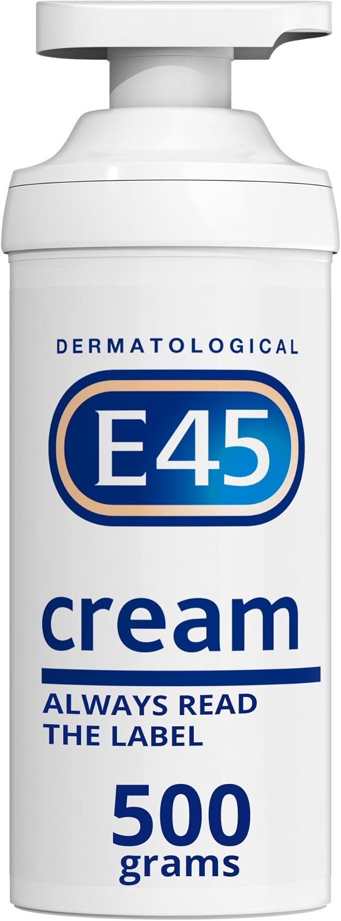 E45 Cream Pump Dispenser Dermatological for Dry and Condition Skin ...