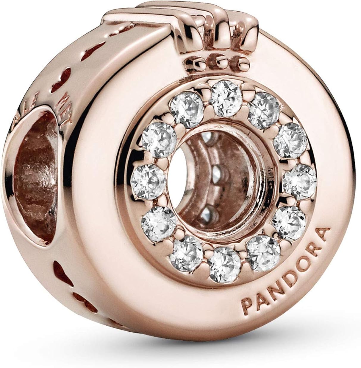 PANDORA Charm Crown O Rose: Amazon.co.uk: Clothing