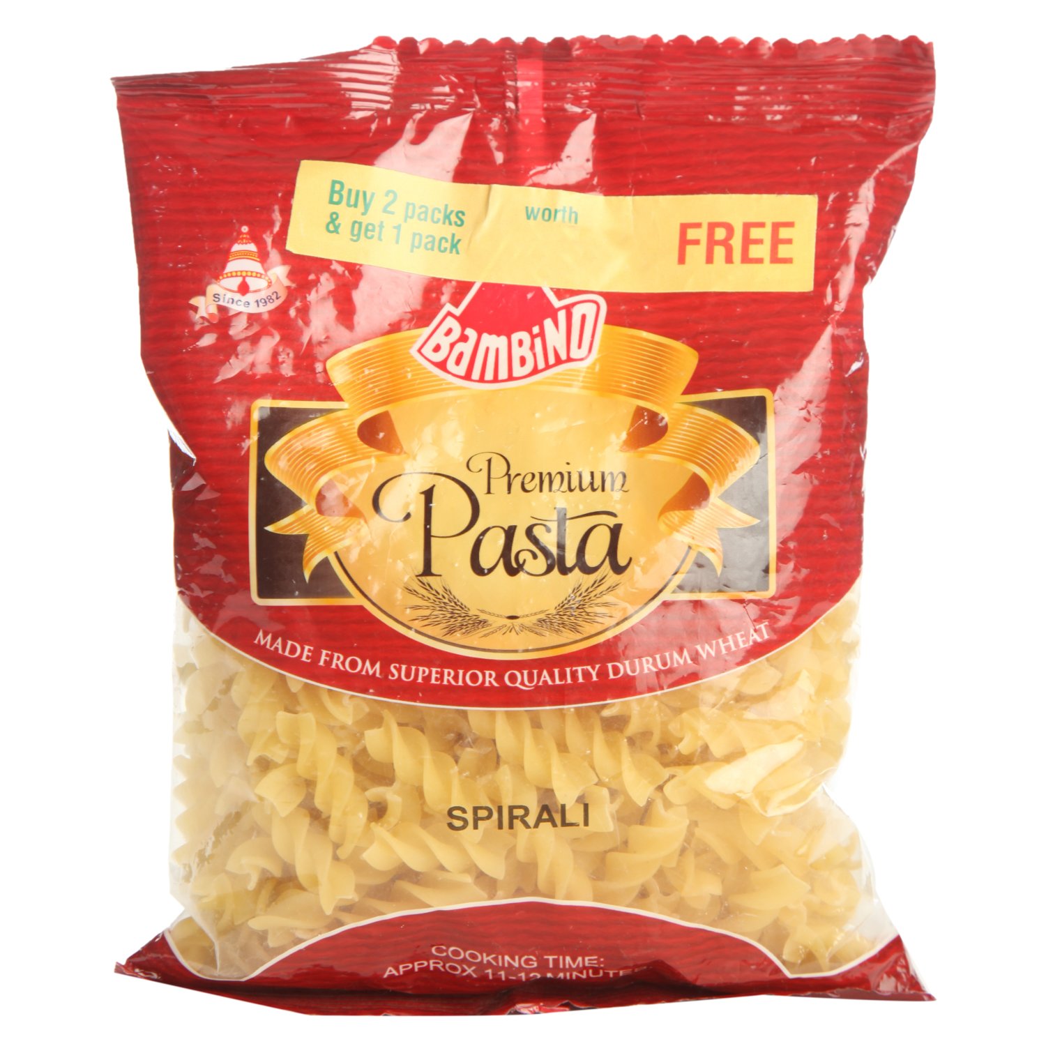 Bambino Pasta - Spirali, 250g Packet: Amazon.in