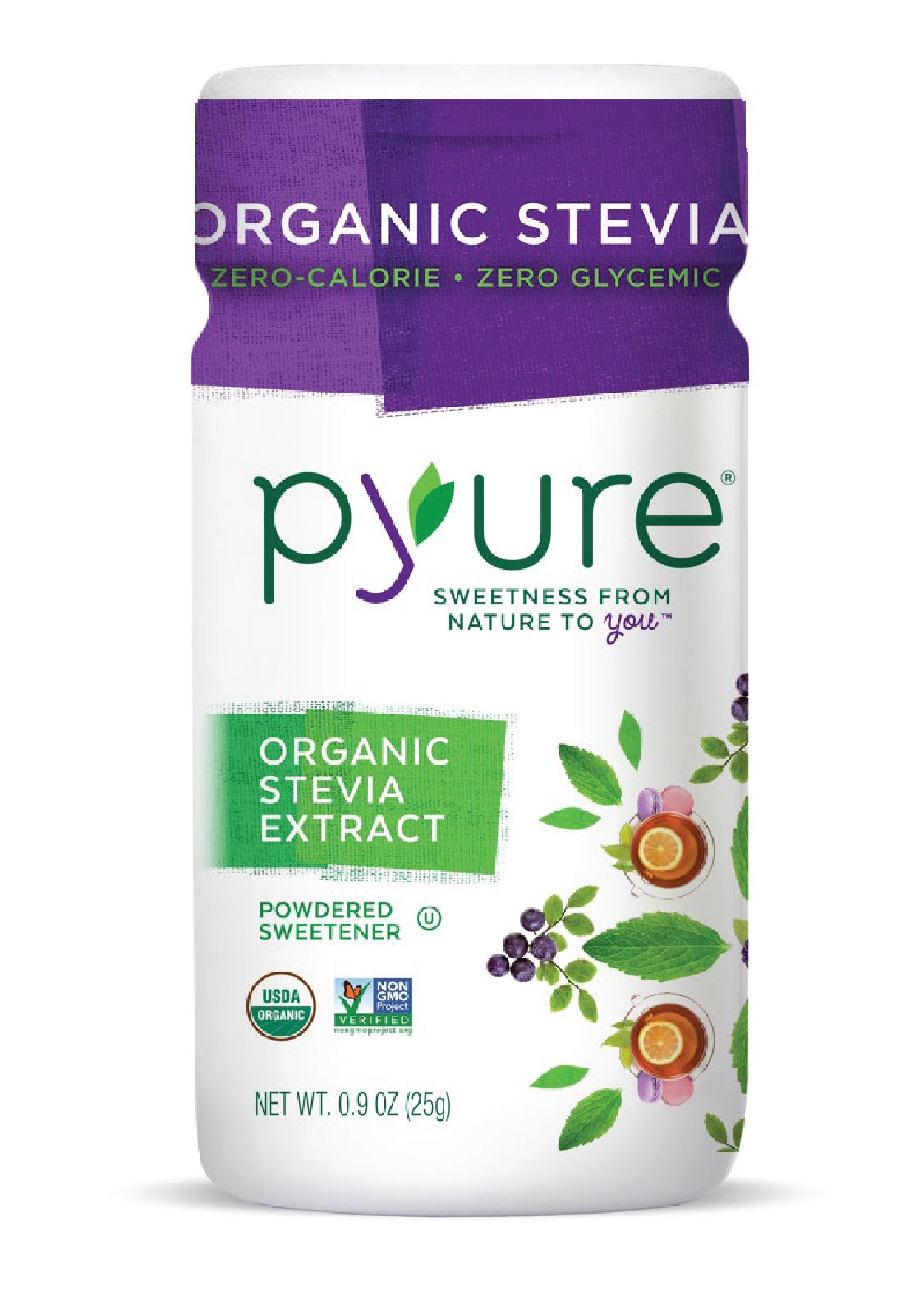 Pyure Organic Liquid Stevia Sweetener, Vanilla, 1.8 Fluid Ounce: Amazon ...