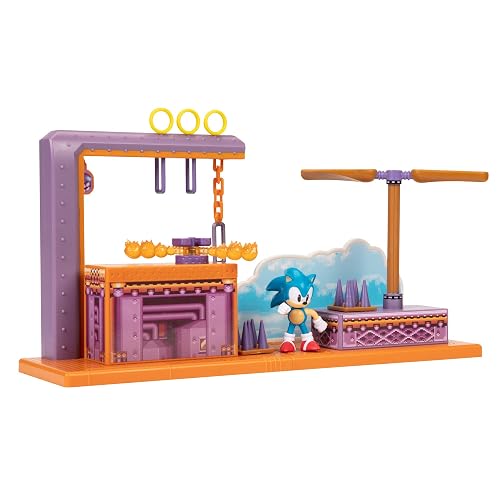 Sonic The Hedgehog Flying Battery Zone Playset with Sonic figure in ...