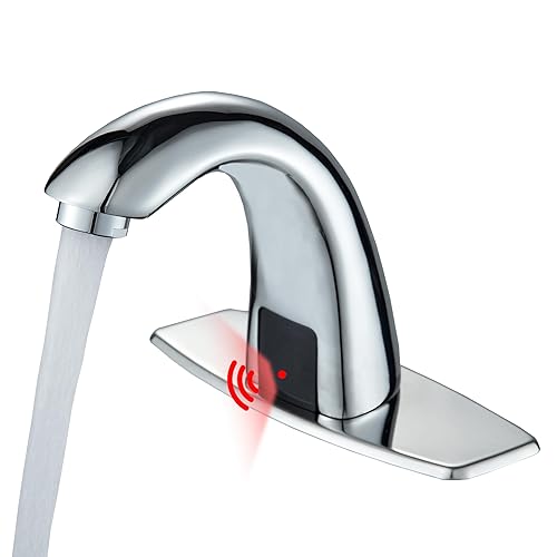Automatic Touchless Bathroom Sink Faucet Commercial Sensor Motion ...