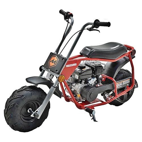 Massimo MB100 79cc 4-Stroke Kids Gas Powered Dirt Bike, Off-Road Mini ...