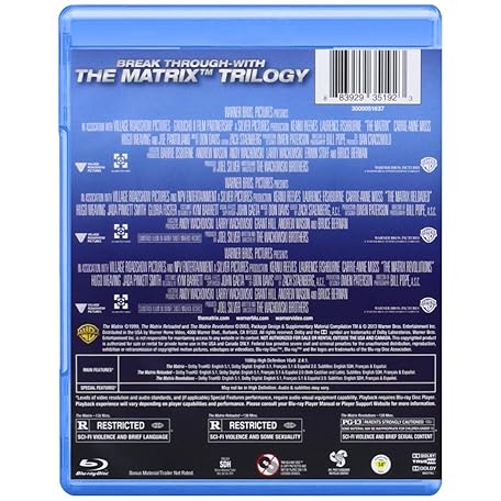 Mua The Matrix Triple Feature (The Matrix / The Matrix Reloaded / The ...