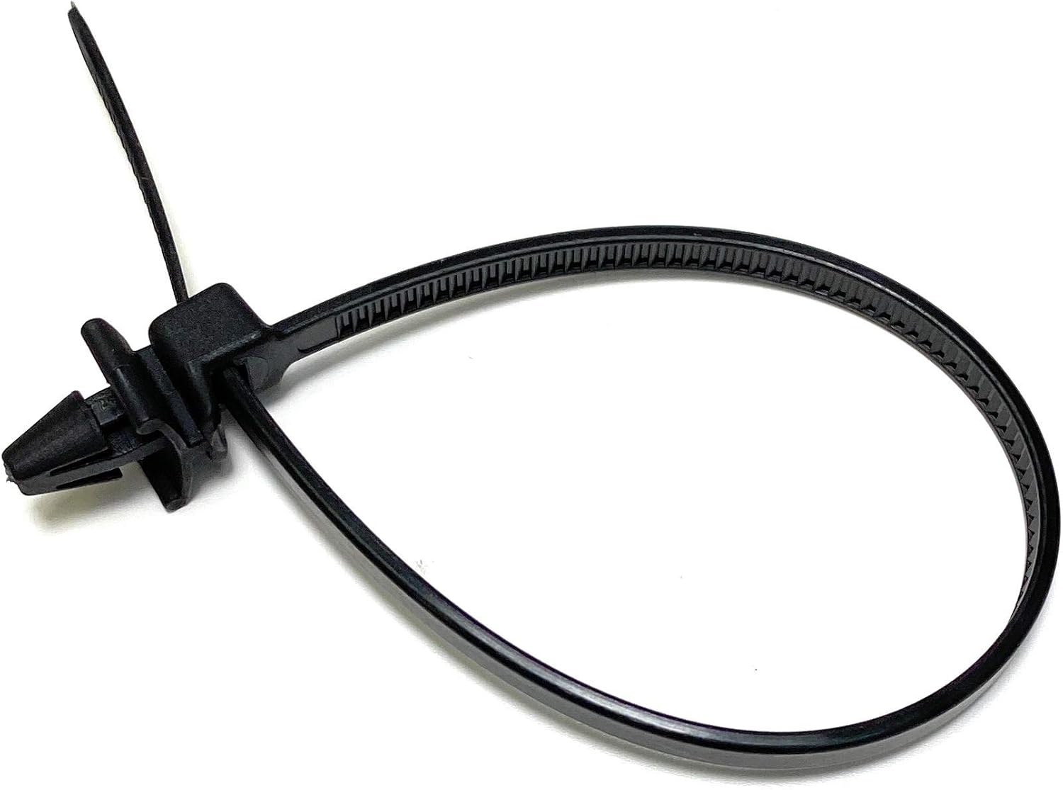 Push Mount Winged Cable Ties/Car Chassis Nylon Zip Tie Fixing Black (50 ...