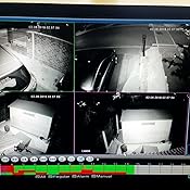 FLOUREON CCTV Security Camera Systems 1TB HDD 8 Channel 1080N AHD DVR ...