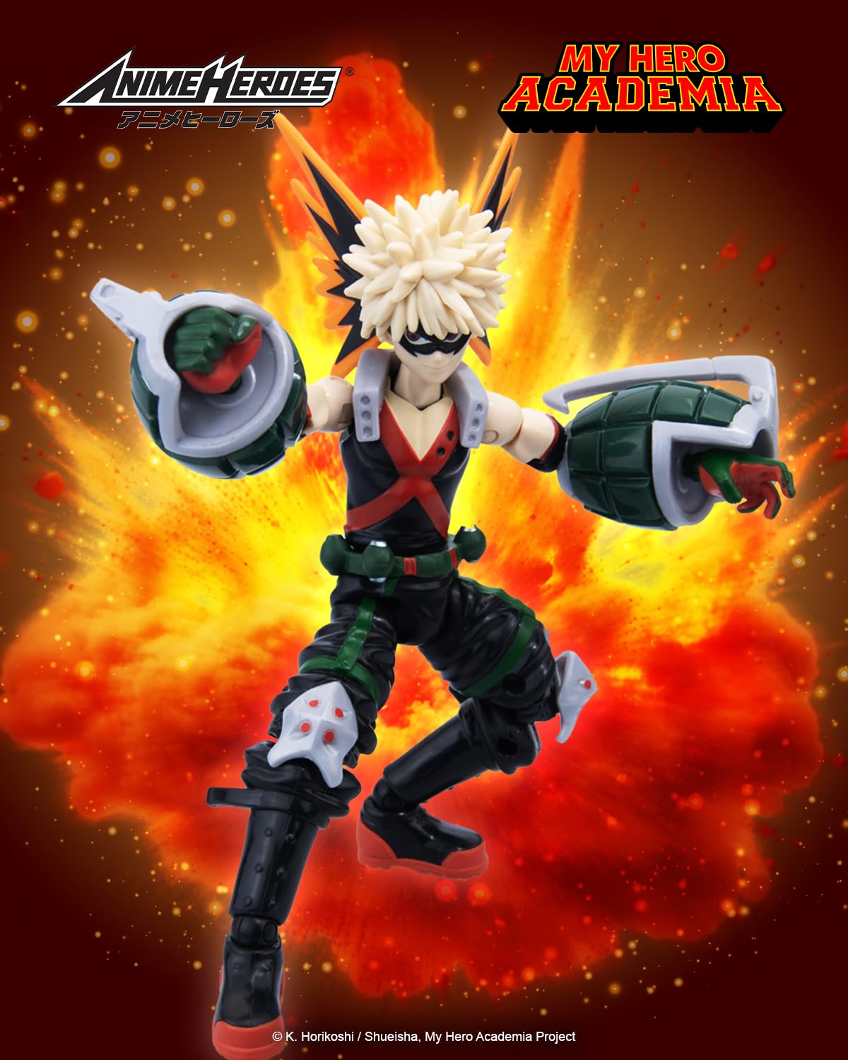 ANIME HEROES - My Hero Academia - Katsuki Bakugo Action Figure on ...