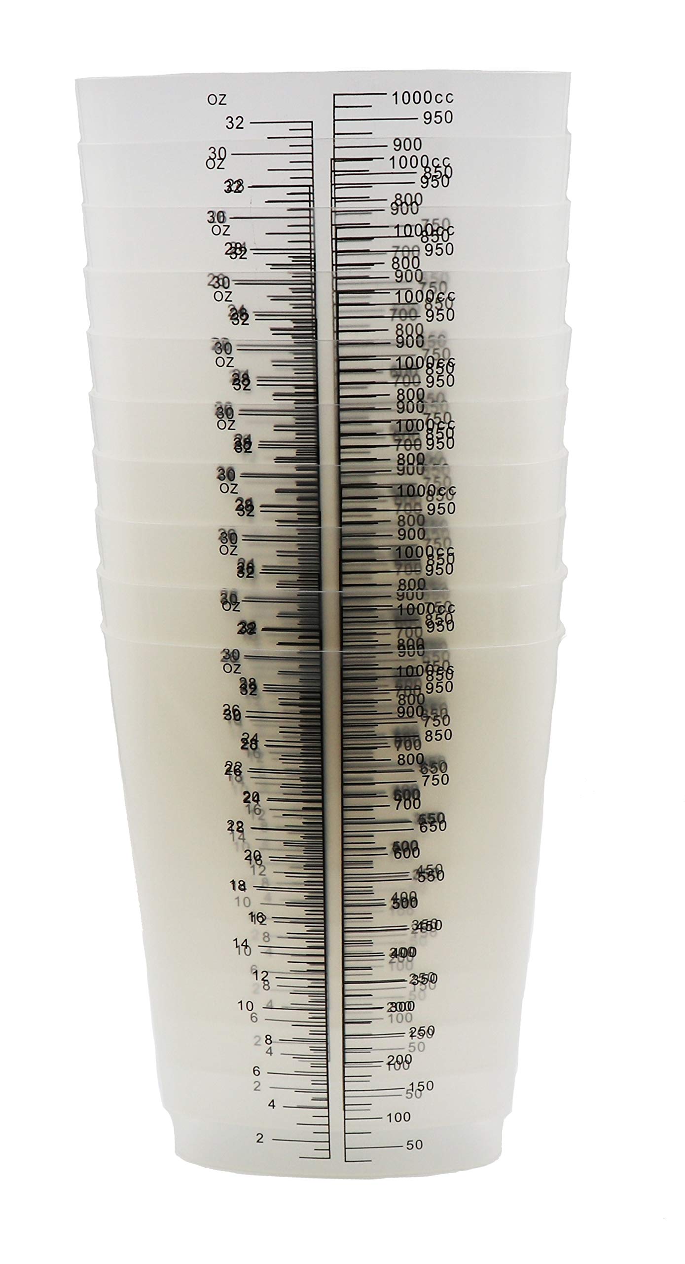 Mua Graduated Triangular Polypropylene Laboratory Container 32 ounce ...