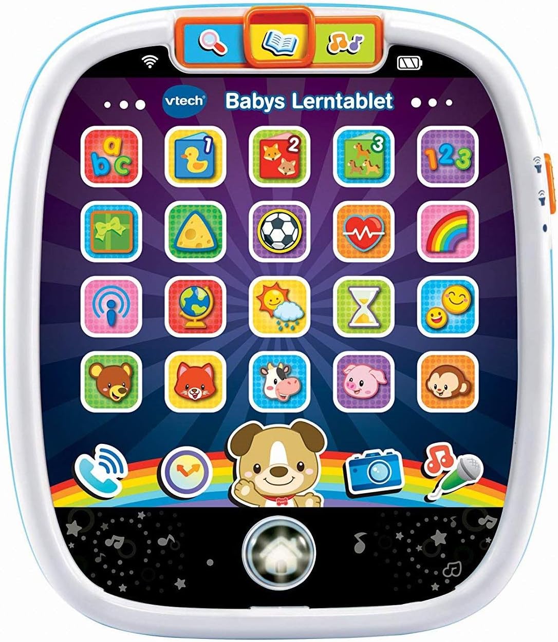 Vtech 80-602904 Baby Learning Tablet, Blue (German Version): Amazon.co ...