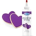 Amazon.com : Satin Ice Purple Cookie Icing - 8oz - Bottle : Everything Else