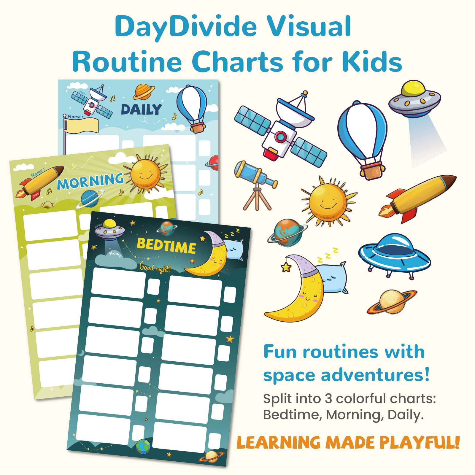 Mua JJPRO Dry Erase Bedtime/Daily/Morning All in One Routine Chart for ...